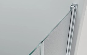 BETA COMBI Chrom 140x80 Grape Obdélníkový sprchový kout bez vaničky