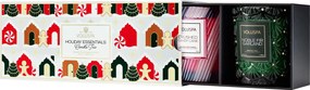 Voluspa dárková sada vánočních svíček Holiday Essentials Trio, 3x184 g