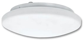 Stropní svítidlo, bílé, IP44, 2x60W, HF senzor 360