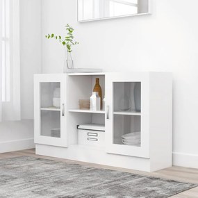 vidaXL Příborník 120 x 30,5 x 70 cm kompozitní dřevo [862522] Barva: Černá
