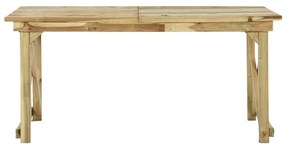 vidaXL Zahradní stůl 160 x 79 x 75 cm dřevo