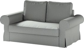 Potah na pohovku IKEA Backabro 2-místná, rozkládací barva modrá látka pletený vzor