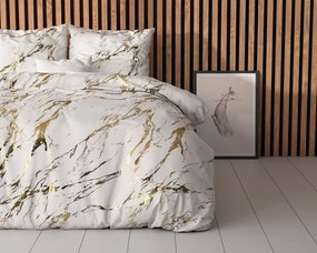 Sleeptime Marble Wit 140x220, 60x70cm