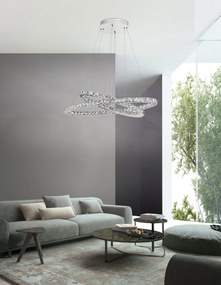 Křišťálový lustr Celine 64 Čirá