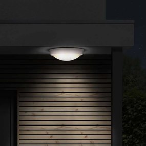 LED venkovní světlo WO739 - kruh 32 cm, bílá