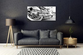 akrylový obraz Motor Umění 100x50 cm