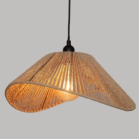 Lampa do nízkého obývacího pokoje Myha, Ø 45 cm