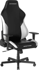 Herní židle DXRacer DRIFTING XL - umělá kůže, černá / bílá