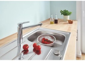 GROHE 31706000 - Dřezová baterie BAULOOP lesklý chrom