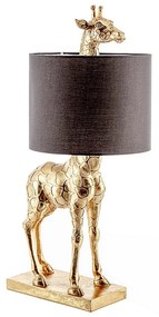 Velké dekorační  svítidlo Gold Giraffe výška 70cm