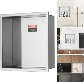 33,02 × 33,02 cm Bez dlaždice Sprchový výklenek 304 Nerezová ocel