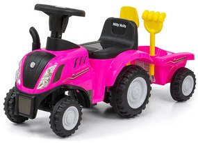 Odrážedlo NEW HOLLAND T7 TRAKTOR Milly Mally růžové