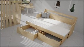 MRAVA, s.r.o. Jednolůžková postel OTELA výsuv ROZMĚR: 80 x 200 cm