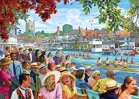 GIBSONS Puzzle Veslování na závodě / 1000 dílků / 68 × 49 cm