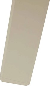 Hliníkový stůl NOVARA 170/264 cm (ivory)