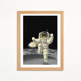 Michal Puhač | Schrödingerova kočka Rám: Černý, Velikost: 30 x 20 cm