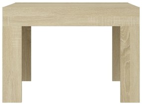 Konferenční stolek dub sonoma 50 x 50 x 35 cm dřevotříska - Default Title