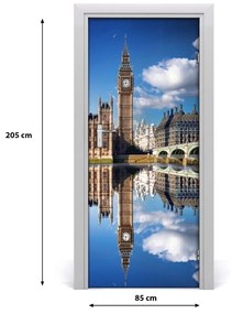 Fototapeta samolepící na dveře Big Ben Londýn 85x205 cm