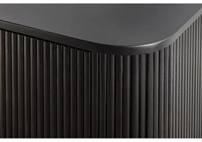 Massive home | TV stolek GATSBY 160 cm retro styl mango, černo-zlatý