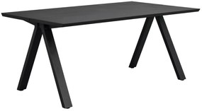 OnaDnes -20% Černý dubový jídelní stůl ROWICO CARRADALE 170 x 100 cm II.