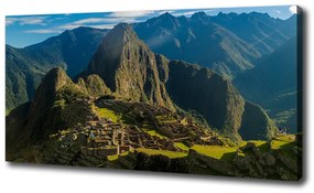 Wallmuralia Foto obraz na plátně Zřícenina Machu Pichu 100x50