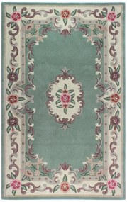 Flair Rugs, Ručně všívaný kusový koberec Lotus premium Green, 150x240, zelená, chodba / předsíň