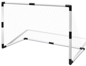 Set branky na minifotbal 2 ks pro děti 91,5 x 48 x 61 cm