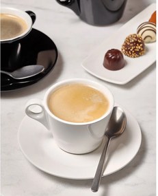 Bílý porcelánový podšálek ø 15,5 cm Barista – BonBistro