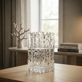 Váza Serenite 15x9,5x21 cm čirá