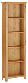 Knihovna 52 x 22,5 x 170 cm masivní dubové dřevo,  288848 HangarStore.cz