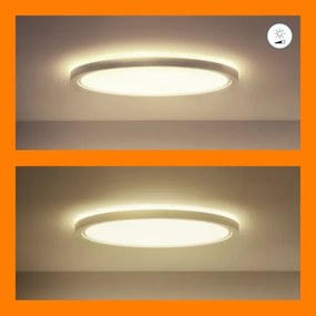 WiZ - LED RGB Stmívatelné stropní svítidlo SUPERSLIM LED/32W/230V Wi-Fi bílá