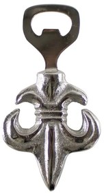 Kovový otvírák na láhve Fleur de Lis - 13cm