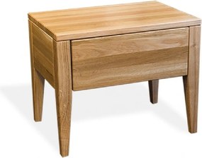 Noční stolek NS 130 bukový masiv  (na výběr více variant)