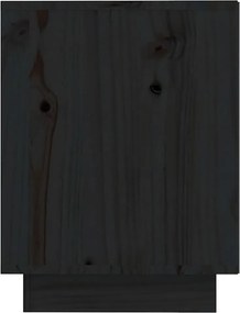 vidaXL Botník 110 x 34 x 45 cm masivní borové dřevo [813544] Barva: Šedá