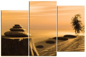 Obraz na plátně - Zen stones 1162ZC (120x80 cm)