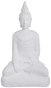 Butlers BUDDHA Soška 60 cm - bílá