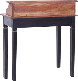 Psací stůl se zásuvkami 90x50x101 cm masivní mahagonové dřevo 283910