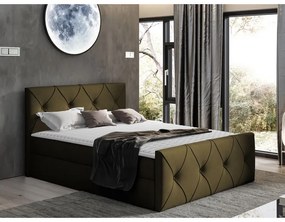 Kontinentální postel Xirious Lux, Rozměr postele: 120x200, Barva:: Zetta 304