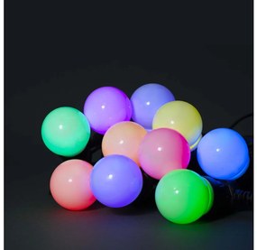 Nedis WIFILP03C10 - LED RGB Dekorační řetěz 10xLED 12m IP65 Wi-Fi Tuya