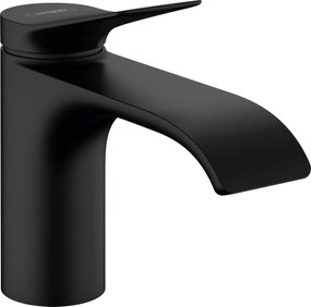 Hansgrohe Vivenis - Páková umyvadlová baterie 80 bez odtokové soupravy, černá matná 75012670