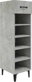 vidaXL Botník 30 x 35 x 105 cm kompozitní dřevo [812811] Barva: Betonová šedá