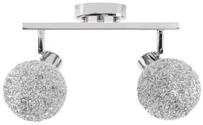 Toolight - Stropní lampa Glamour 2xE27 60W APP671-2C, chromová OSW-05641