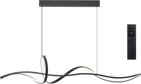 Brilagi - LED Stmív. lustr na lanku SIGNATURE LED/55W/230V 120x23 cm černá + DO