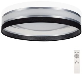Belis | LED Stmívatelné stropní svítidlo SMART CORAL LED/24W/230V černá/bílá + DO | BE0518
