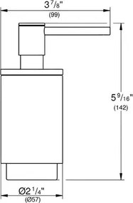 Grohe Dávkovač mýdla Warm Sunset / Dávkovač mýdla / sklo, kov / 120 ml