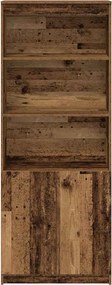 Skříň highboard Staré dřevo 70x35x180 cm kompozitní dřevo 3328478
