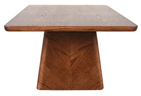 LABEL51 dřevěný konferenční stolek OLIVA tmavý 40x140 cm ME-70.025