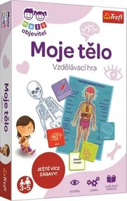 TREFL Vzdělávací hra Malý objevitel: Moje tělo / Dětská hra / 4 hrací