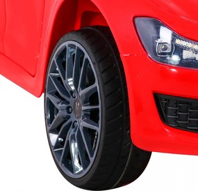 Ramiz Elektrické autíčko Maserati Ghibli na akumulátor červené + dálkové ovládání + pomalý start + EVA + MP3 USB + LED