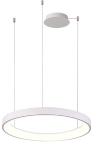 Azzardo Azzardo AZ5021 -LED Stmívatelný lustr na lanku AGNES LED/60W/230V pr. 78 cm bílá AZ5021